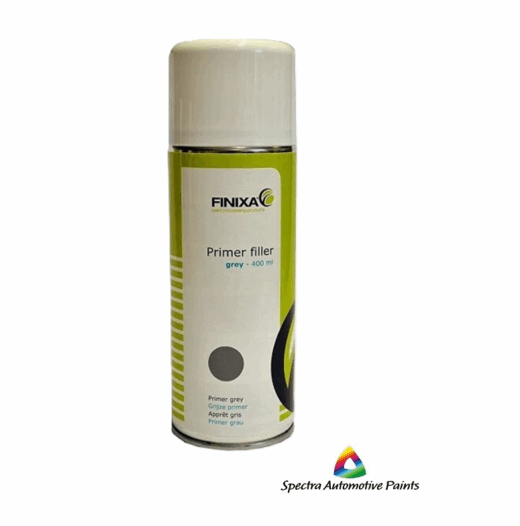 Finixa Primer Filler Grey Aerosol 400ml - Spectra Paints