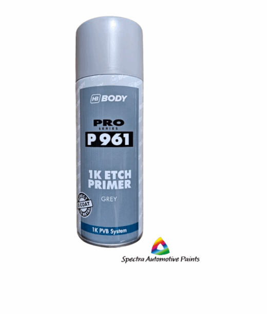HB Body P961 1K Etch Primer LIGHT GREY Aerosol, 400ml - Spectra Paints