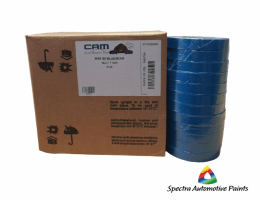 CAM Blue Waterproof High Temp Masking Tape 3/4" 18mm, Box Of 48 Rolls ...