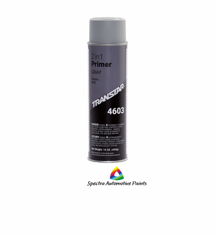Transtar 2in1 Primer Grey Spraycan/Aerosol 4603 400g - Spectra Paints