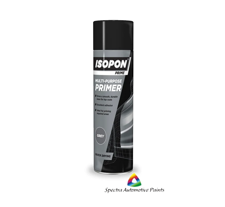 ISOPON MULTI-PURPOSE PRIMER GREY AEROSOL - Spectra Paints