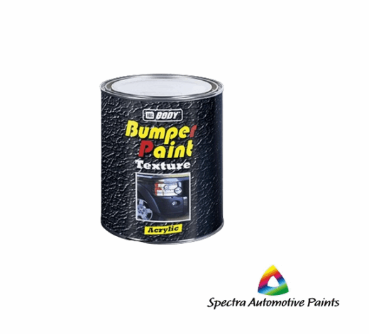HB Body Texture Bumper Paint Black, 1lt - Spectra Paints