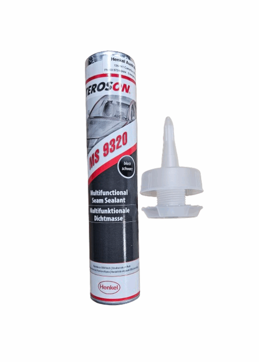 Teroson Sprayable Sealer MS 9320, Seam Sealant Black Colour 300ml OEM ...
