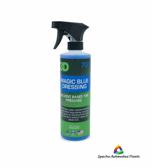 3D Magic Blue Dressing Solvent Based Tire Dressing 474ml. 703 - Spectra ...
