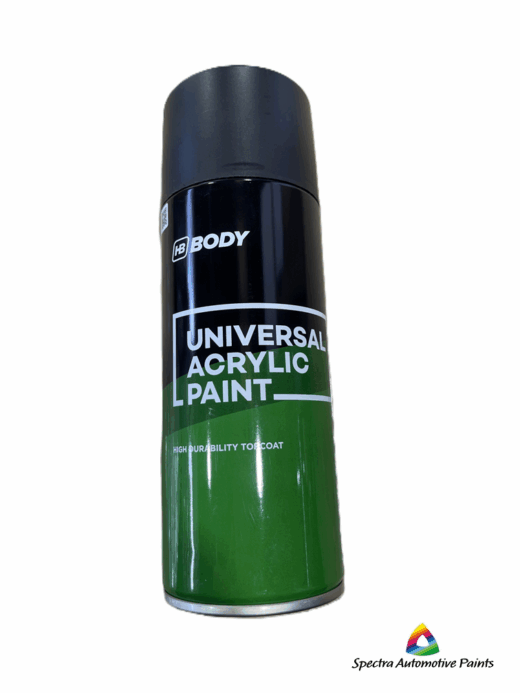 HB Body Universal Spray Paint Acrylic Matt Black 400ml Aerosol ...