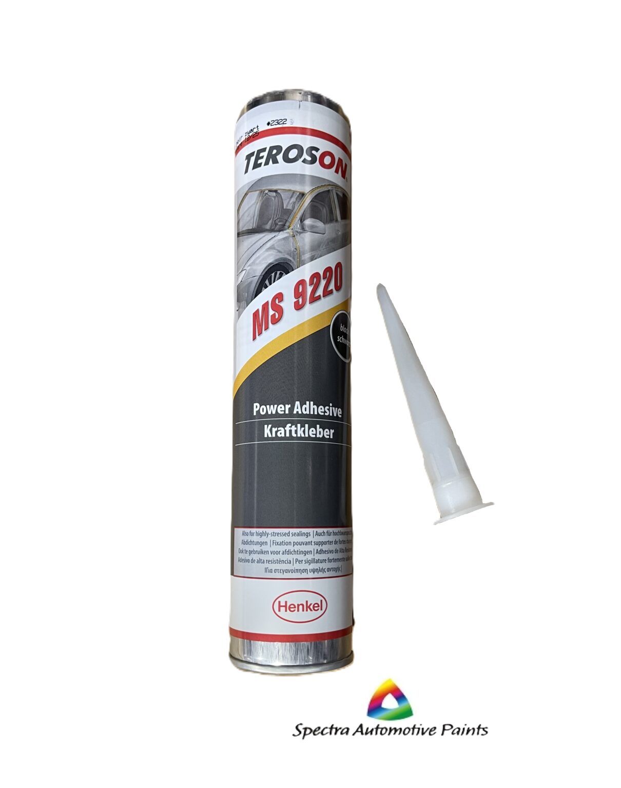 TEROSON MS 9220 BLACK SEALANT, POWER ADHESIVE 310ML - Spectra Paints