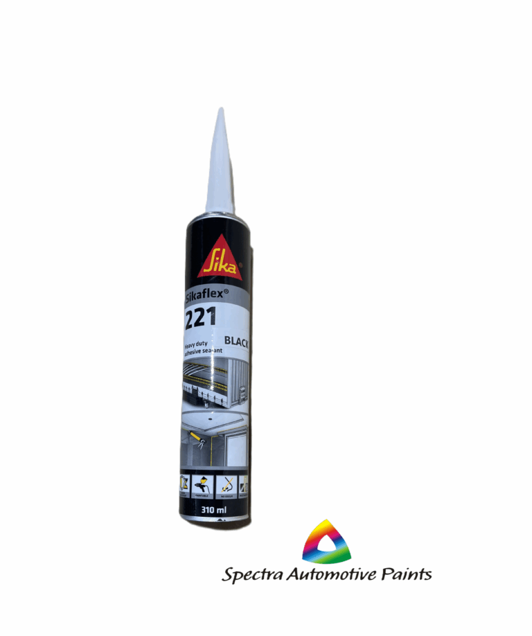 Sikaflex 221 - Black Industrial Adhesive Polyurethane 310g - Spectra Paints