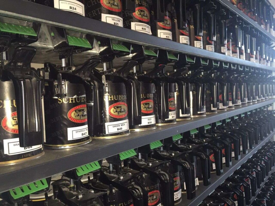 Schuberts Basecoat Ford MG Metropolitan Grey 1lt - Spectra Paints